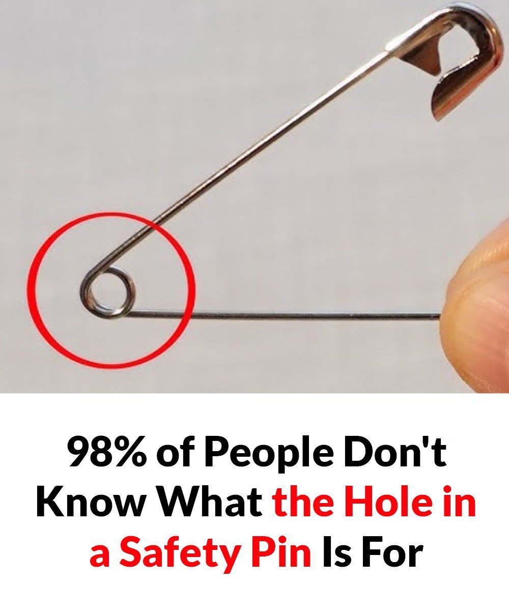 That Little Hole in Safety Pin? Here's the Genius Purpose 99% Don't Know - Toptenplay