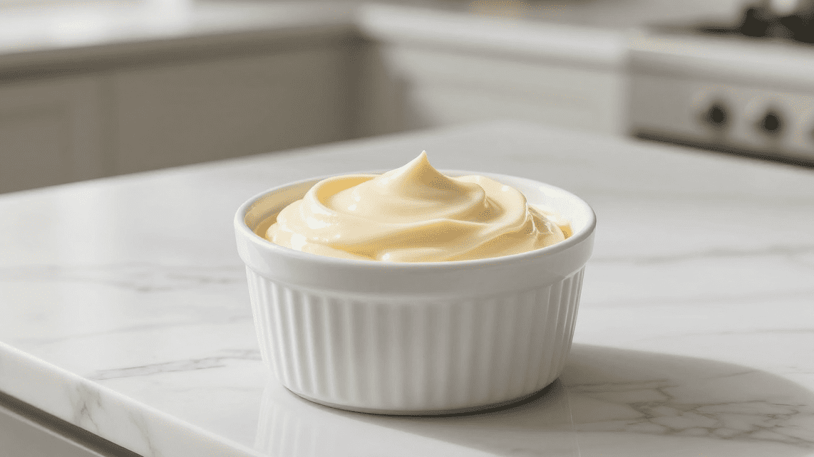 Light vanilla cream: 4 ingredients and 10 minutes for a versatile ...